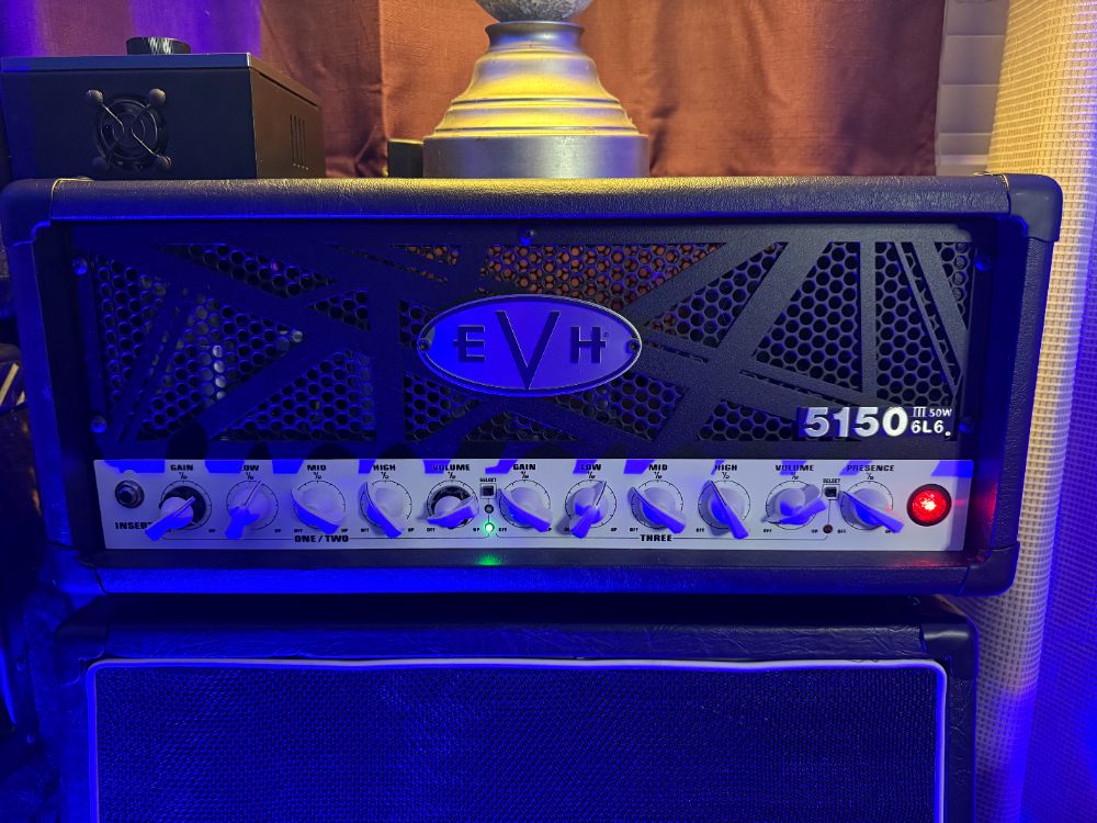 EVH 5150 50 Watt 6L6 Blue Channel PREAMP & PA Version (1000 Epochs) NAM ...