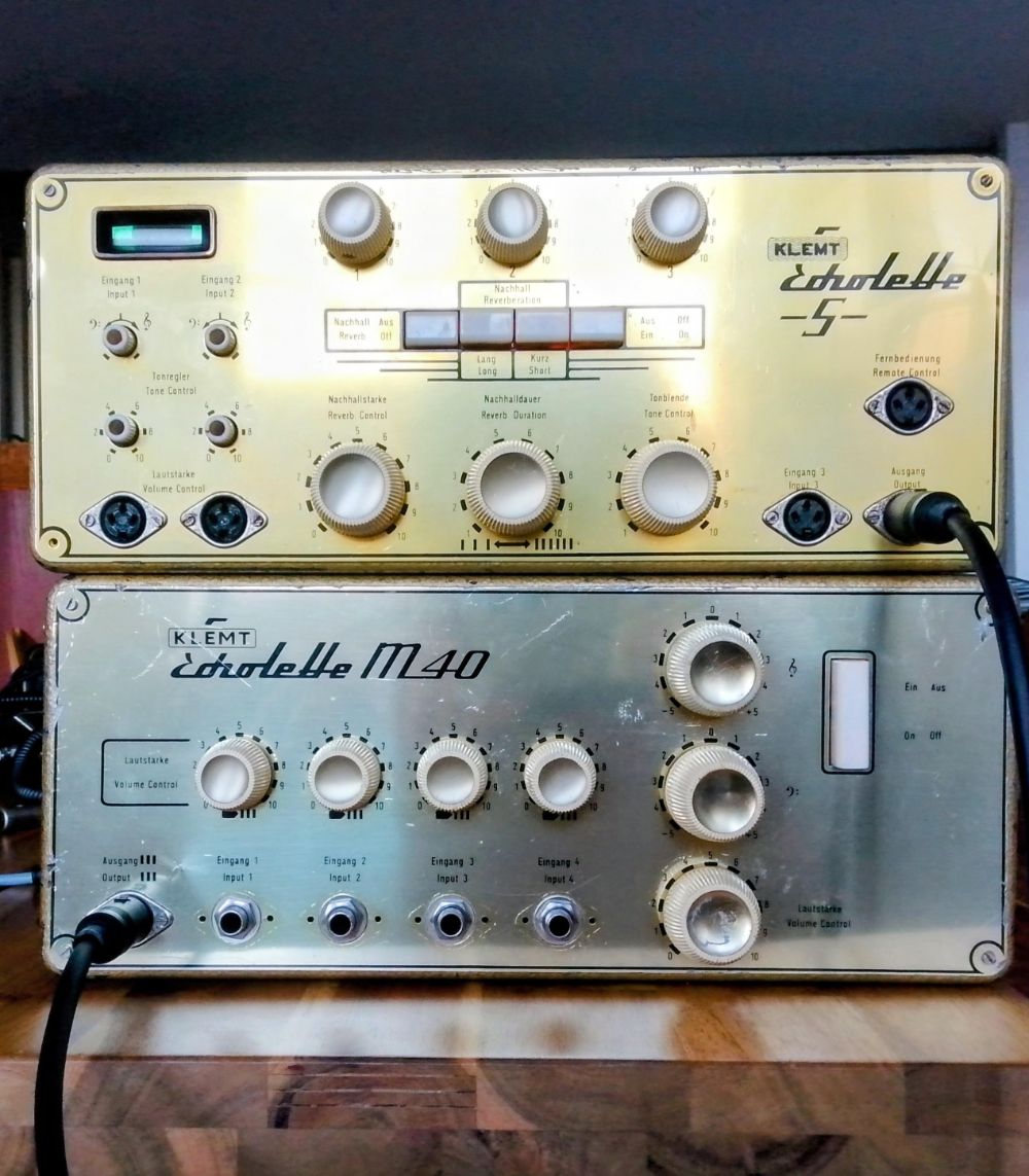 1959 Klemt Echolette NG51 Preamp and Tape Delay NAM Profiles