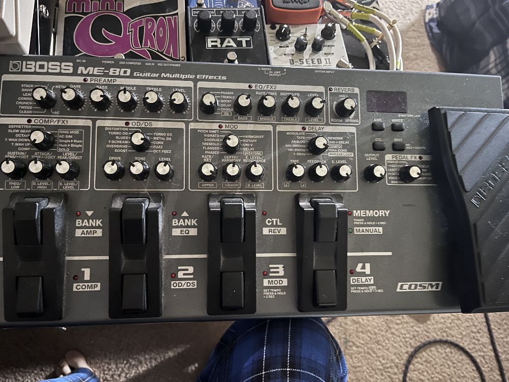 Boss ME-80 Digital delay Mega pack IR's by @al122804 · TONE3000