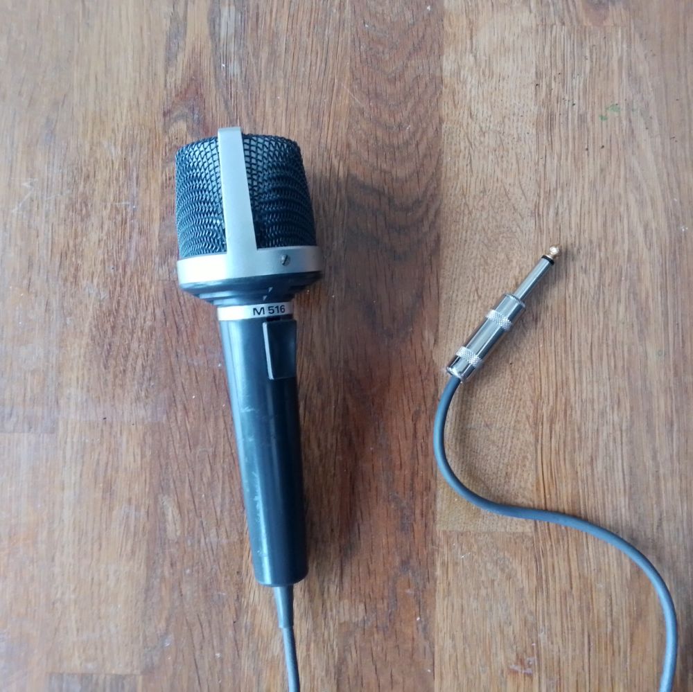 Uher M 516 Dynamic Microphone 1969, Germany - IR Pack Featuring ...