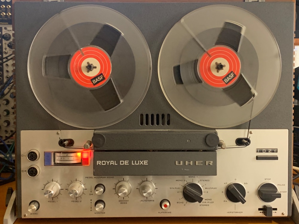 Uher Royal De Luxe Reel to Reel Tape Recorder. IR's by @lorenzobona ...