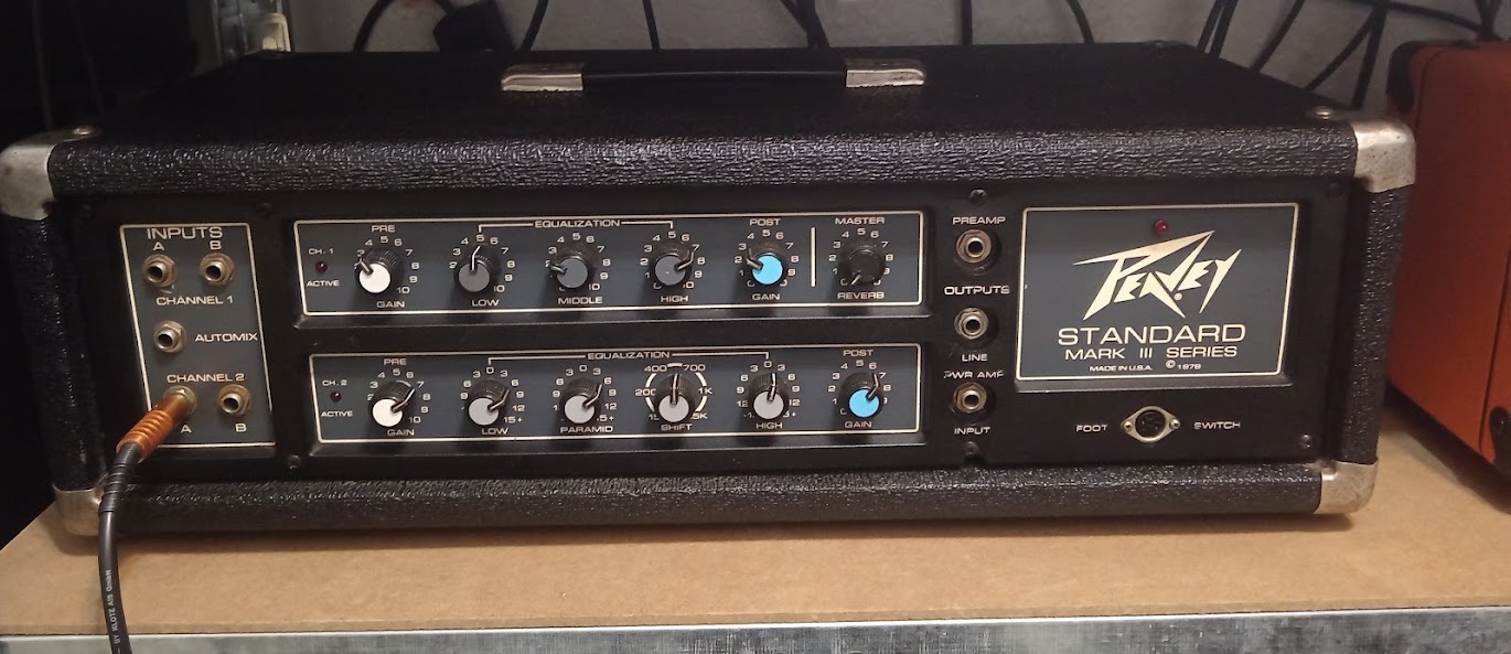 Peavey Standard Mark III Series (1978) [Channel 1 Input A] NAM Profiles ...