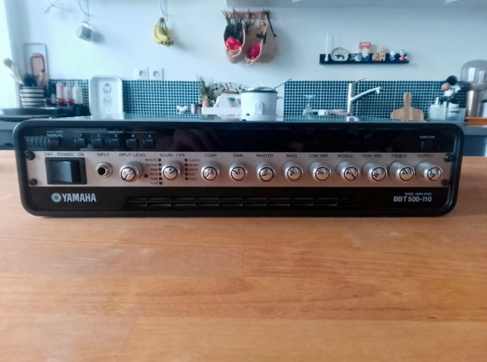Yamaha BBT 500 bass modeling amplifier – includes Fender Bassman, Ampeg ...