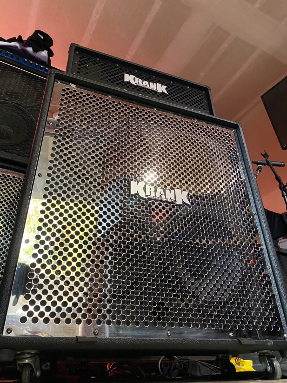 Krank Krankenstein 412 16 ohms NEW Texas Heats SM57 IR's by @scharrface ...