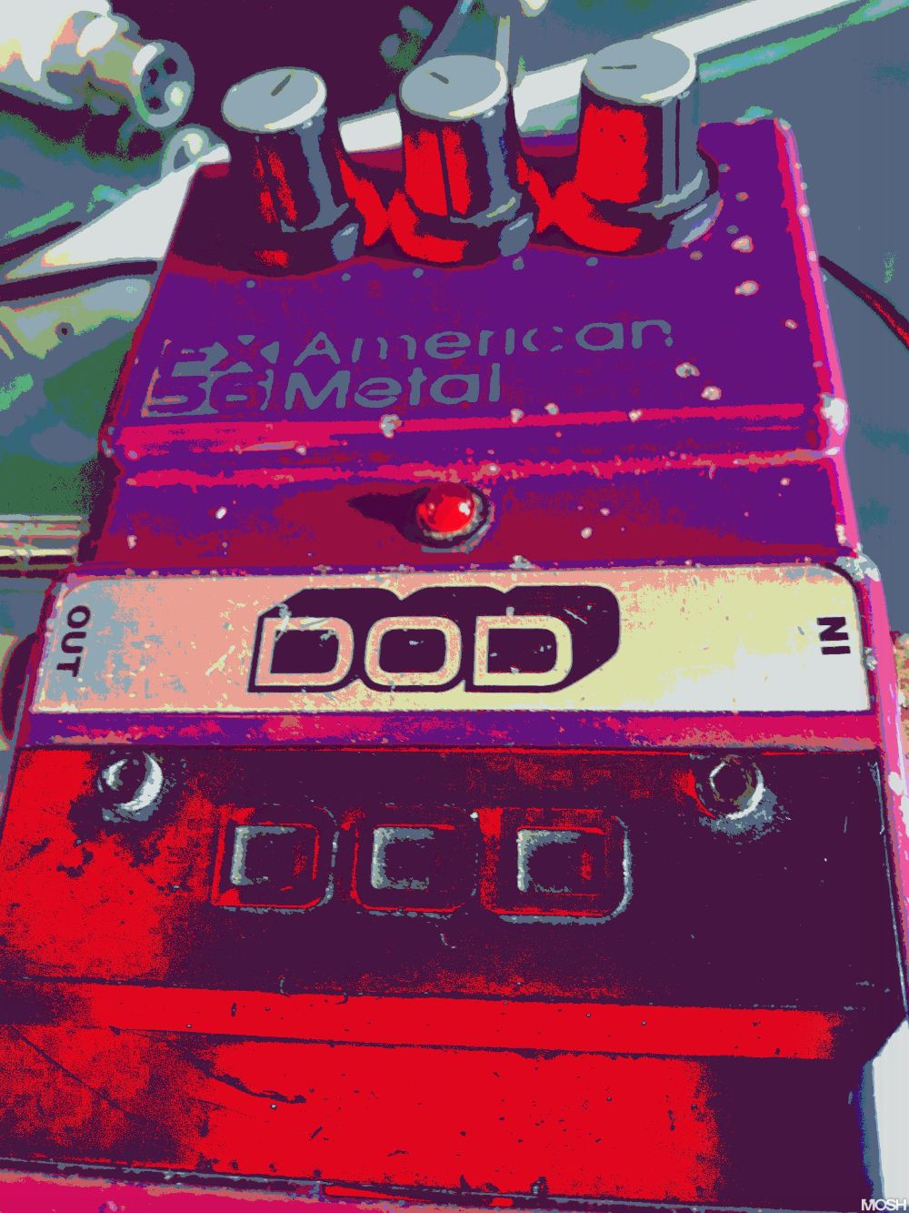 DOD FX53 American Metal Distortion Pedal NAM Profiles by @nutronboy ...