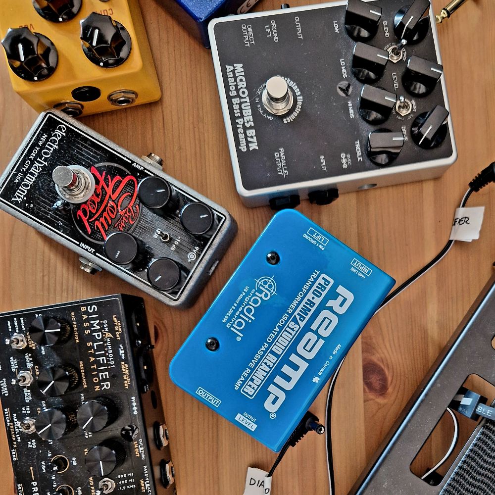 Simplifier Bass Station with Comp, Drive NAM Profiles by @flippy · TONE3000