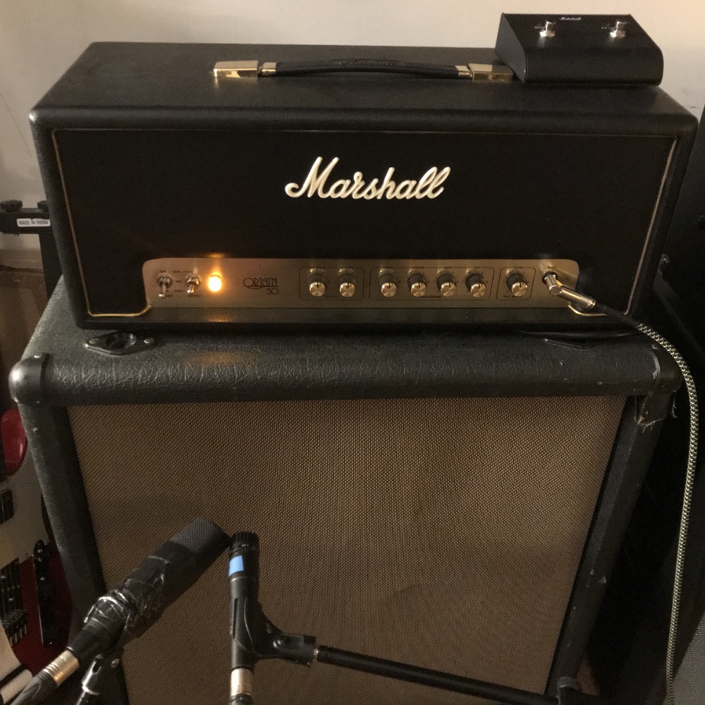 Marshall Origin 50 with G12T-75 loaded 4x12 NAM Profiles