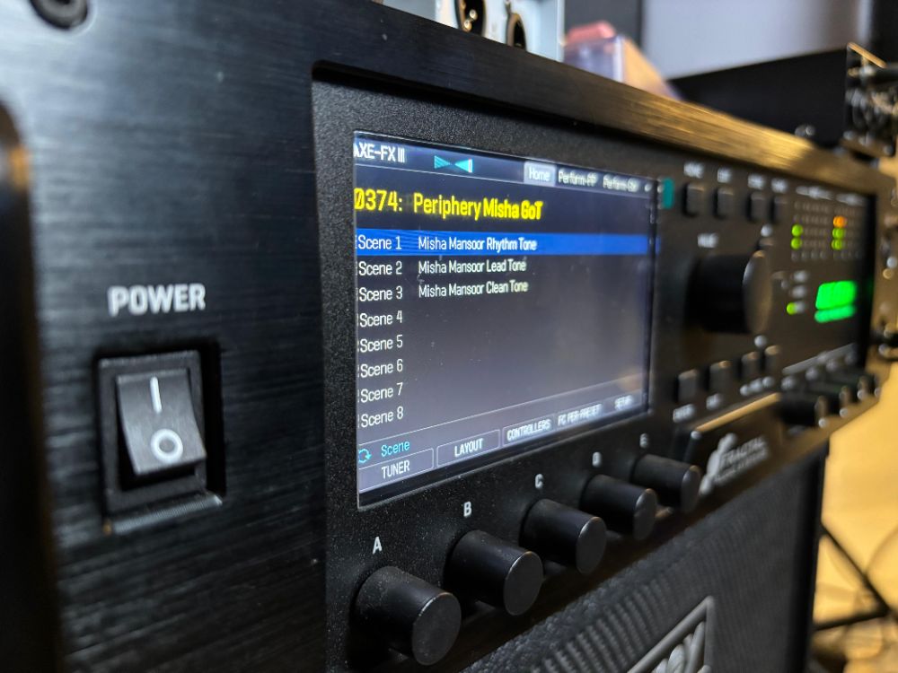 Periphery Misha GoT (Fractal Gift of Tone Preset) NAM Profiles by @avedismutter · TONE3000