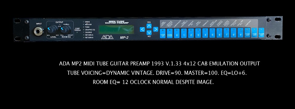 ADA MP2 + 4x12 emulation NAM Profile · TONE3000