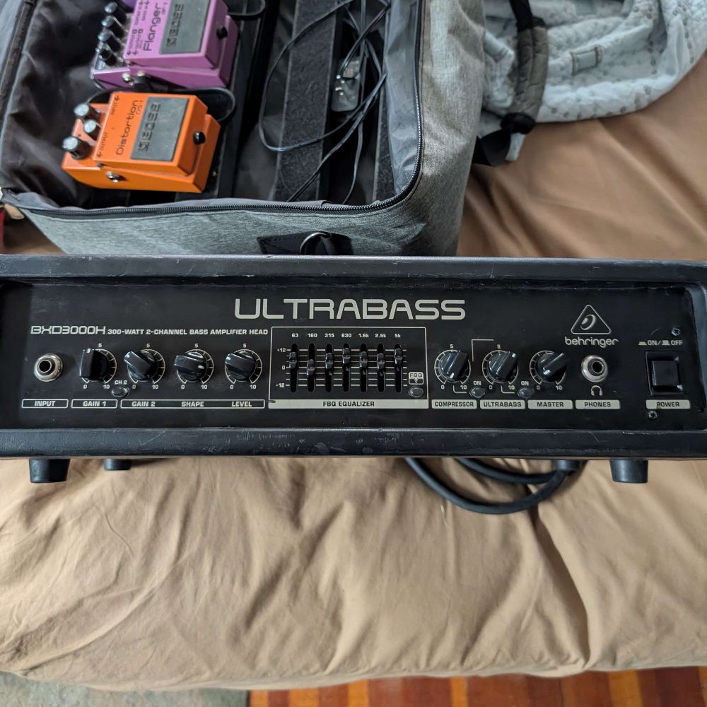 Behringer ULTRABASS BXD3000H NAM Profiles by @koletharp71 · TONE3000