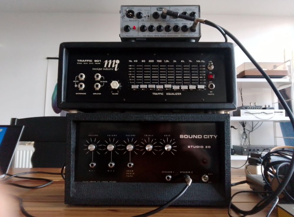Cranked Sound City Studio 20 and Musique Industrie Traffic 901 from the ...