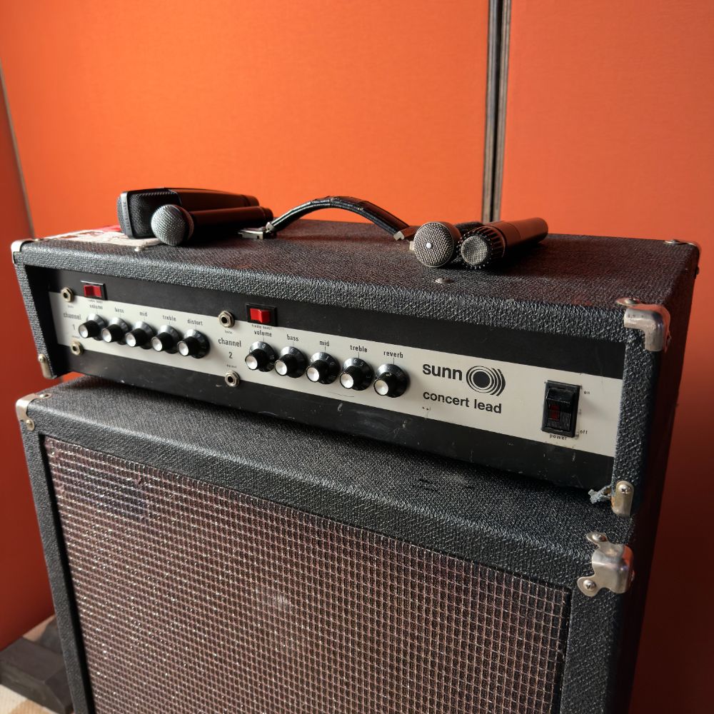 1970s Sunn Concert Lead + 2x15 Cab NAM Profiles by @tone3000 · TONE3000